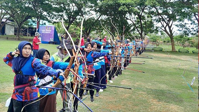Sambut HUT ke-78 Korps Marinir, Yonmarhanlan XI Merauke Gelar Lomba Panahan - Tribun-papua.com