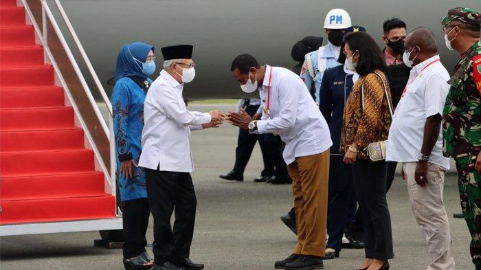 Tiba di Merauke Papua Selatan, Ini Agenda Wapres Ma'ruf Amin di Bumi ...
