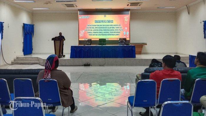 Penambahan Kursi Dan Dapil Kpu Kabupaten Jayapura Gelar Sosialisasi