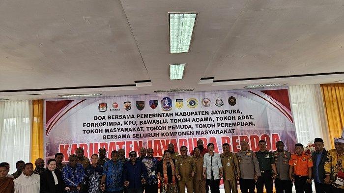 Gelar Doa Bersama Lintas Agama Sukseskan Pilkada, Pj Bupati Jayapura Ingatkan ASN Soal ...