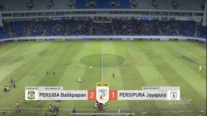 Hasil Babak Pertama Persiba Vs Persipura: Sempat Unggul, Mutiara Hitam Malah Tertinggal - Tribun ...