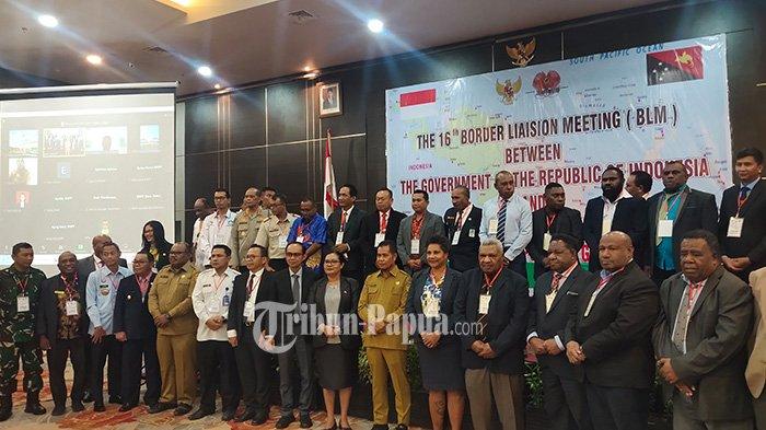 Indonesia dan Papua Nugini Bertemu di BLM, Bahas Kondisi Kawasan Perbatasan - Tribun-papua.com