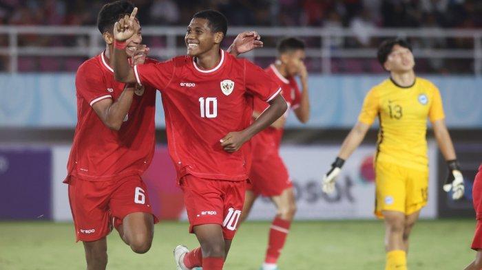 Piala AFF U16: Indonesia Kangkangi Singapura 3-0, Kuasai Bola Sepanjang Laga - Tribun-papua.com