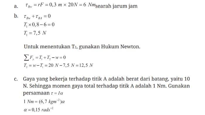 Kunci Jawaban Fisika Kelas 11 Kurikulum Merdeka Halaman 88: Asesmen Soal 5 - Tribun-papua.com