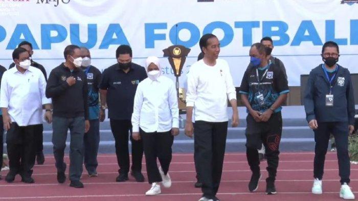 Jokowi Sebut Nama Legenda Sepak Bola Papua saat Resmikan PFA: 'Talenta ...