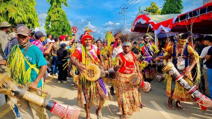 111 Kelompok Budaya Meramaikan Peringatan 123 Tahun Kota Merauke ...