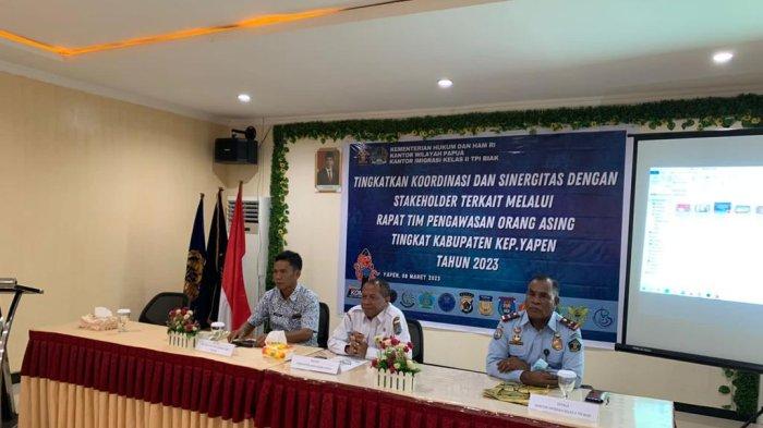 Ini Harapan Imigrasi Biak Hasil Rapat Timpora di Kepulauan Yapen Papua - Tribun-papua.com