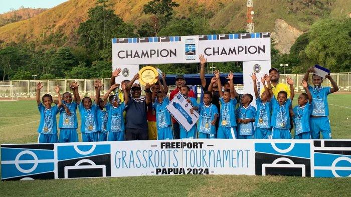 SSB Papua United Juarai Freeport Grassroots Tournament Papua 2024 ...