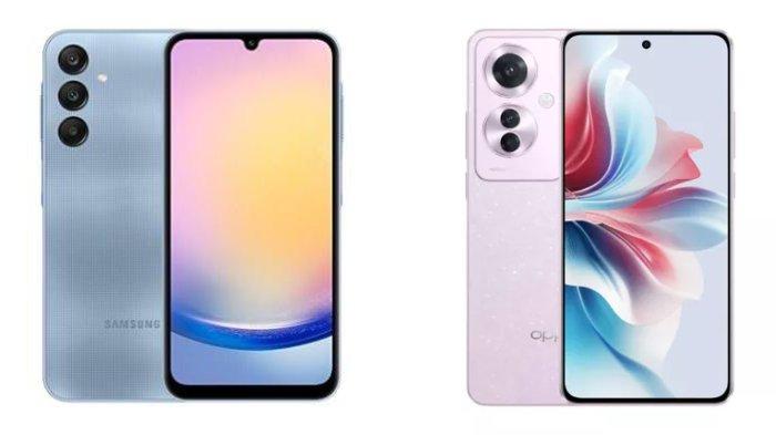 Perbandingan Spek dan Harga HP Samsung Galaxy A25 5G dengan Oppo Reno11 ...