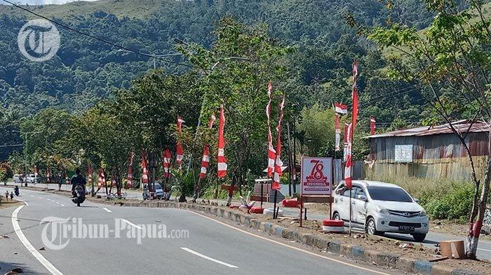 Jelang HUT ke-78 RI, Taman Mini dan Umbul-umbul Warnai Jalan Sepanjang ...