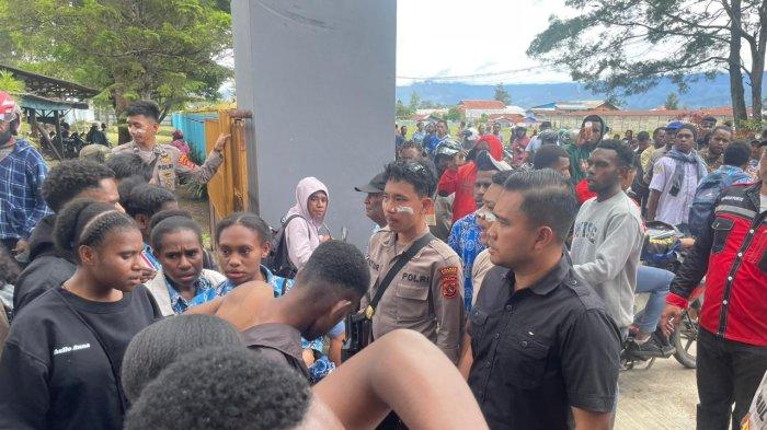 Tawuran Antar Pelajar Pecah di Wamena, Tiga Siswa Terluka - Tribun-papua.com