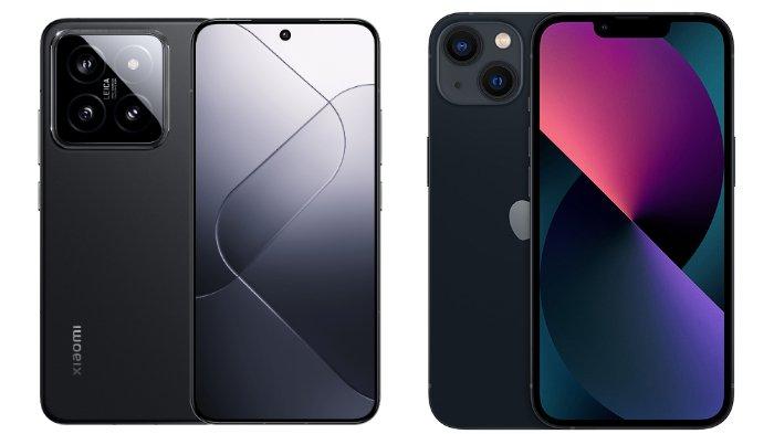 Perbandingan Spek dan Harga HP Xiaomi 14 dengan iPhone 13, Selisih Rp ... Perbandingan Spek dan Harga HP Xiaomi 14 dengan iPhone 13, Selisih Rp ...