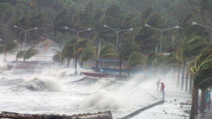 WASPADA Angin Kencang 25 Knots di Samudra Pasifik Utara Biak - Tribun ...