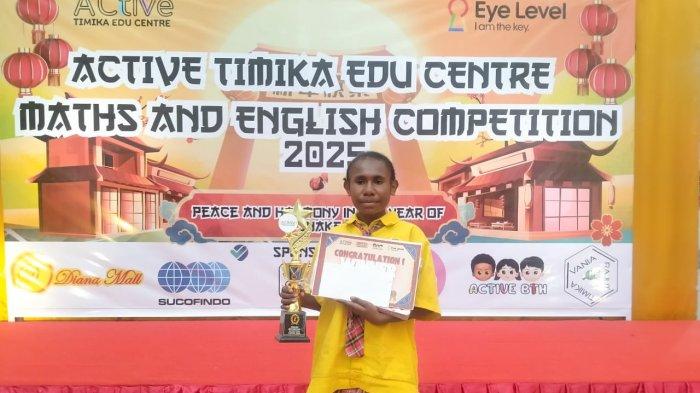 Eka Balinol, Murid SATP Sabet Juara 2 Maths dan English Competition - Tribun-papua.com