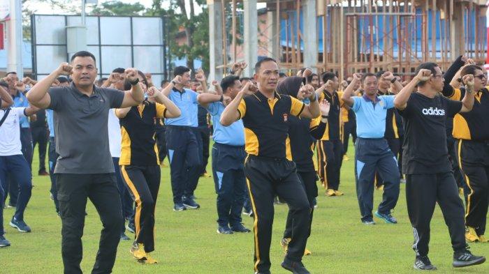 Gelar Berbagai Kegiatan Sambut Hari Bhayangkara ke-77, Ini Harapan Kapolres Merauke - Tribun ...