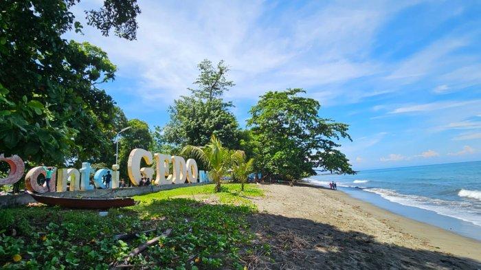 Pesona Pantai Gedo, Destinasi Wisata Bahari di Nabire - Tribun-papua.com