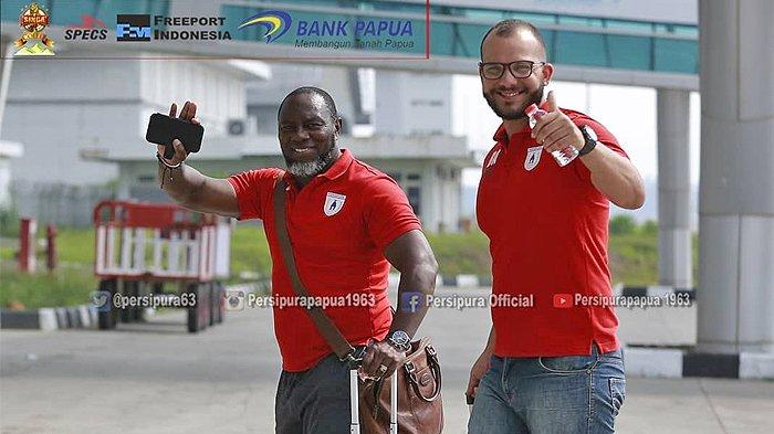 Tim Mutiara Hitam Tiba di Kalimantan Jelang Pertandingan Persipura Jayapura Vs Persija Jakarta ...
