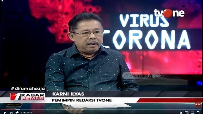 Soal Potensi Kerusuhan dan Penjarahan saat Corona, Karni Ilyas: Jika Terjadi, Makin Babak Belur ...