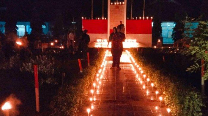 Inilah Cara Pemuda Mappi Rayakan Tahun Baru 2022: Nyalakan 2.022 Lilin ...