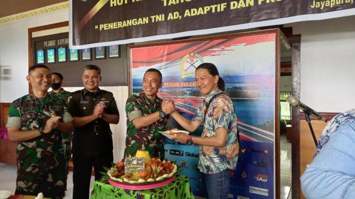 HUT ke-71 Penerangan TNI-AD, Kodam XVII/Cenderawasih Sampaikan Pesan Ini - Tribun-papua.com