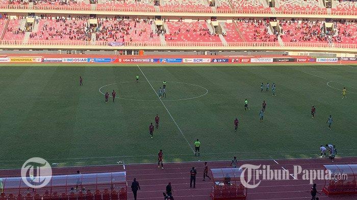 Babak Pertama Persipura vs Deltras FC: Mutiara Hitam Memimpin! - Tribun-papua.com