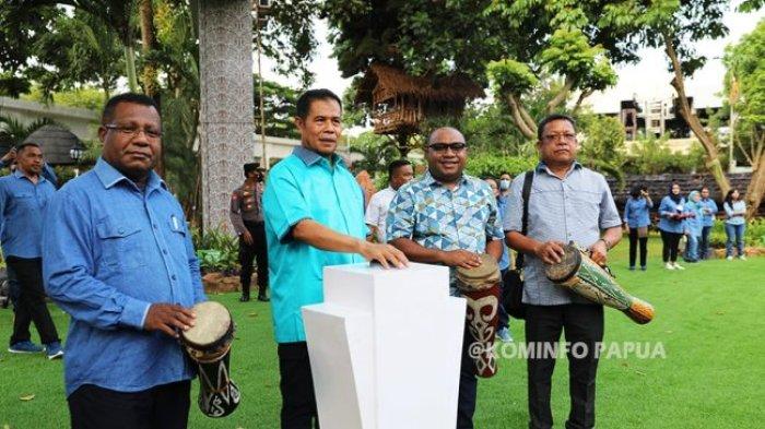 Sekda Papua Resmikan Anjungan TMMII di Jakarta - Tribun-papua.com