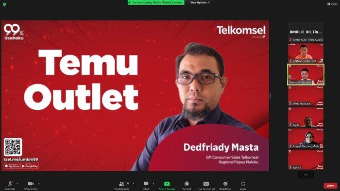 Telkomsel Branch Jayapura Gandeng Bank Mandiri Gelar Temu Outlet ...