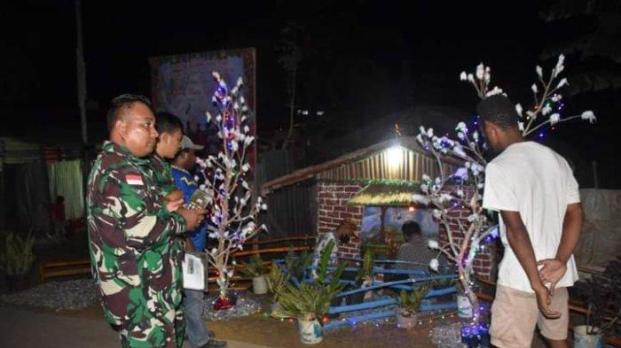 Perayaan Natal di Papua, Kodim Merauke Gelar Lomba Menghias Pondok ...