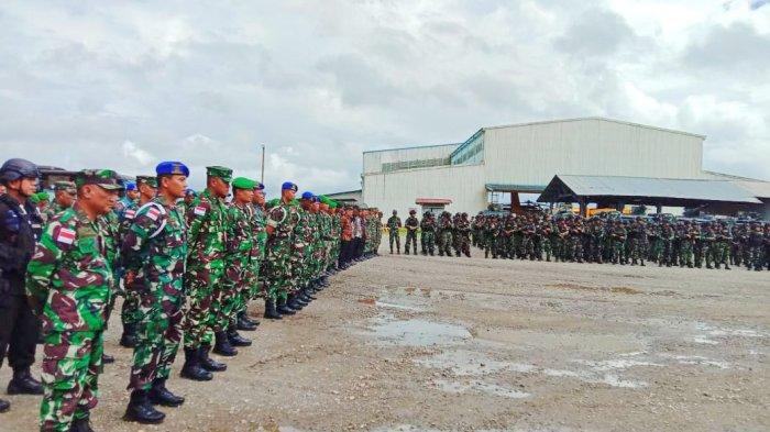 Jelang Kunker Wapres Mar'uf Amin di Mimika, 1.000 Personel TNI-Polri ...