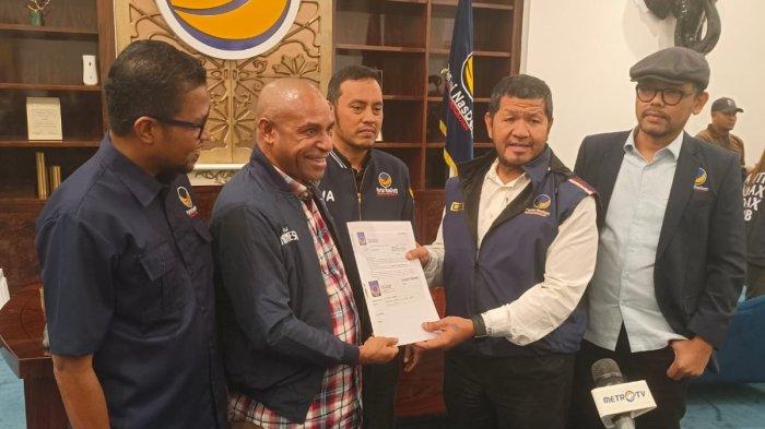 Agustinus Tenau Terima Surat Rekomendasi Nasdem: Banyak Teman Lebih ...