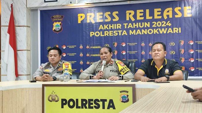 Polresta Manokwari Amankan 20 Pelaku Kasus Narkotika Sepanjang 2024 - Tribunpapuabarat.com