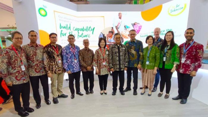 Kathy Wu Sambut Kunjungan Menteri Arifin Tasrif di Stan BP Indonesia ...