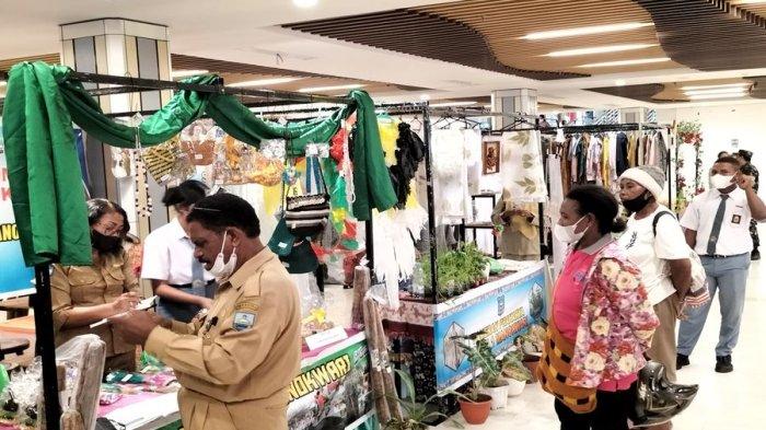 22 Booth Perajin Ramaikan Pameran UMKM di Manokwari City Mall - Tribunpapuabarat.com