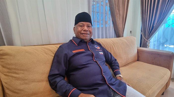 Berikut Profil Dominggus Mandacan, Ketua DPW Partai Nasdem Papua Barat ...