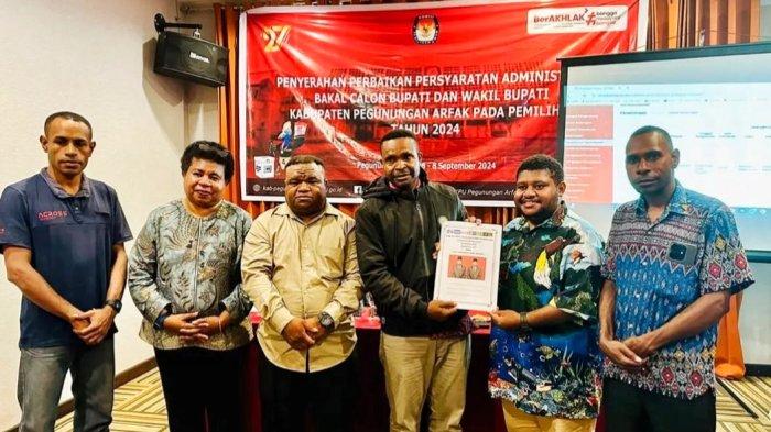 KPU Pegaf: Persyaratan Administrasi DOMAN Lengkap - Tribunpapuabarat.com