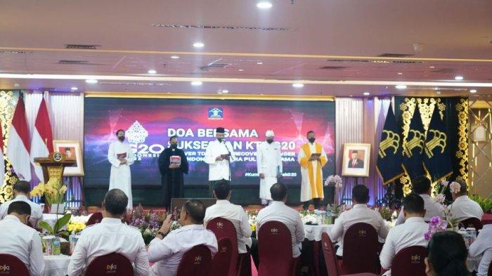 Kemenkumham Gelar Doa Bersama Jelang KTT G20 Bali, Dipimpin Lima Pemuka Agama - Tribunpapuabarat.com