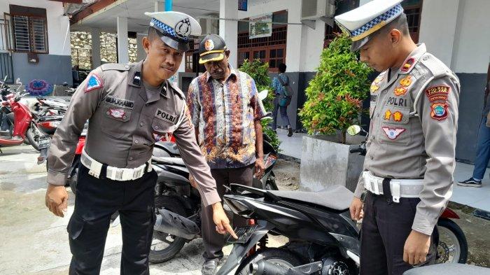 Polres Fakfak Sosialisasikan Larangan Penggunaan Knalpot Brong di SMAN 1: Denda Rp 250 Ribu ...
