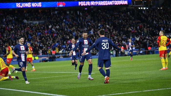 Strasbourg vs PSG Liga Prancis, Kylian Mbappe dan Lionel Messi serta Habib Diallo Beradu Rekor ...