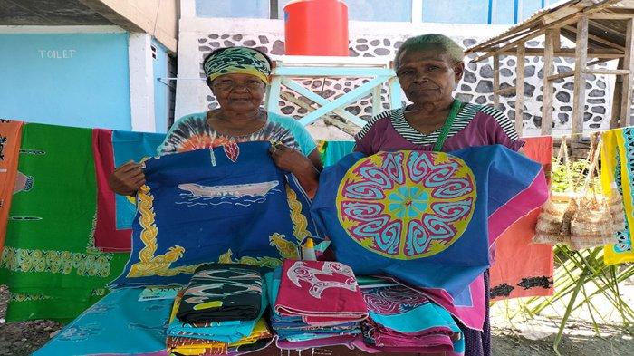 Cerita Mama Papua Kampung Ayapo, Perdana Membatik Banyak demi Jualan di ...