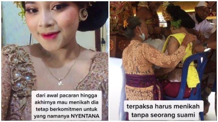 Viral Kisah Mempelai Wanita di Bali yang Nikah Tanpa Kehadiran Suami ...