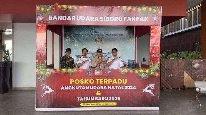 Mudahkan Pelayanan bagi Pemudik, 1 Unit Posko Nataru 2025 Disiapkan di Bandara Siboru Fakfak ...