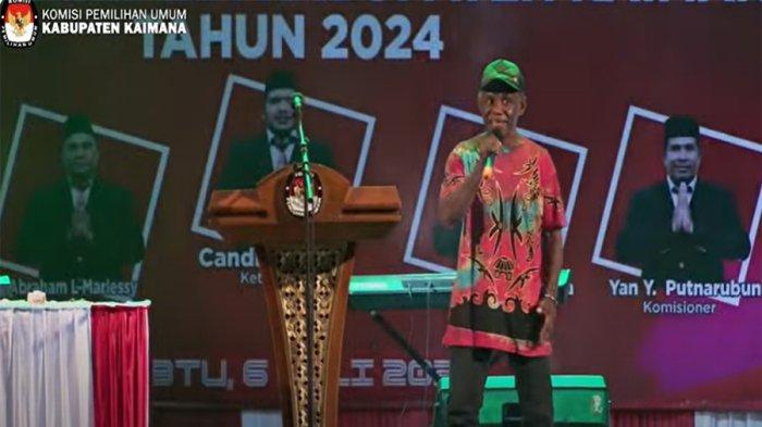 Penampilan Bolta dan Roby Sikora Buka Peluncuran Pilkada Kaimana ...