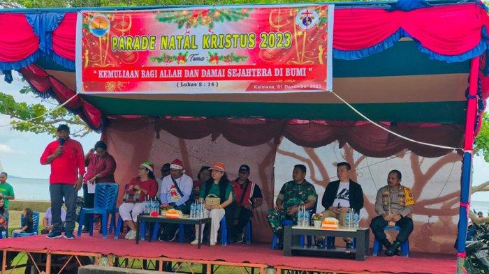 PHBK Kaimana dan PGGP Gelar Parade Natal 2023, Ini Pesan Pdt Alfius ...