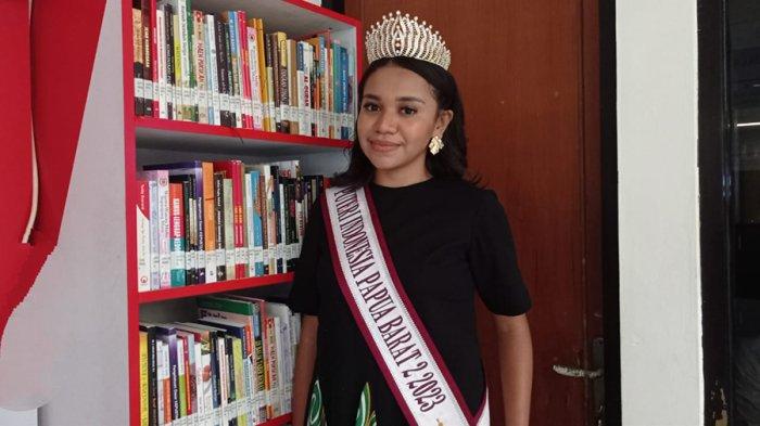 Biodata Puteri Indonesia 2023 Papua Barat II Chindy Bosawer, Eks Paskibra Keturunan Maybrat ...