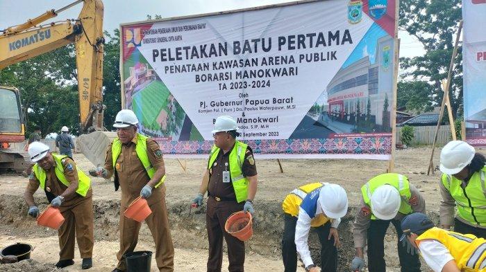 Paulus Waterpauw Letakan Batu Pertama RTP Borarsi: Komitmen Nyata ...