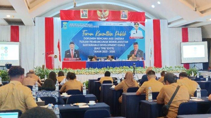 Bappeda Konsultasikan RAD SDGs Papua Barat, Dance Sangkek: Perkuat ...