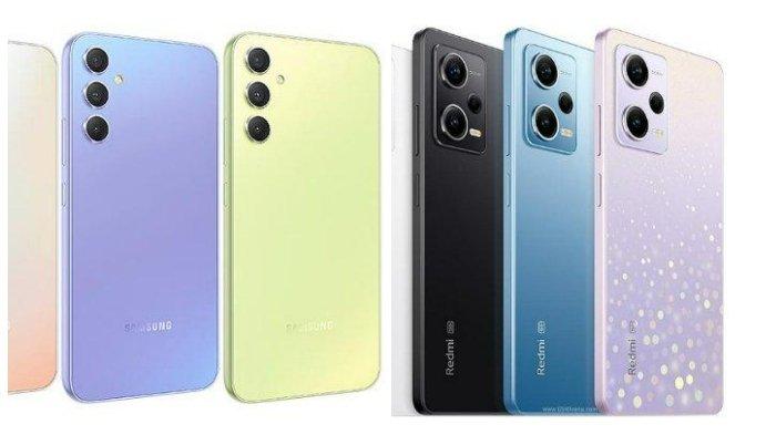 Duel Spek HP Samsung A34 5G vs Xiaomi Redmi Note 12 Pro 5G, RAM Sama ...