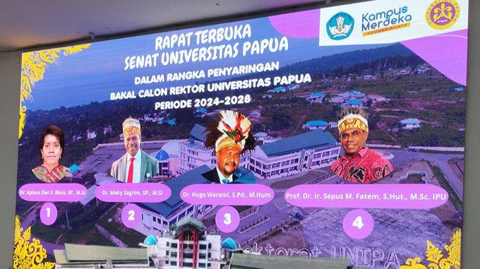 Hasil Penyaringan Rektor UNIPA: Dr Hugo Warami Gugur, Petahana Unggul ...