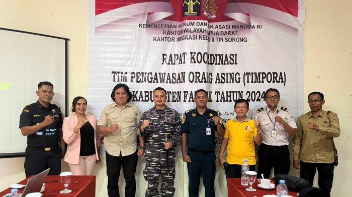 Kantor Imigrasi Sorong Gelar Rakor Timpora di Fakfak - Tribunpapuabarat.com