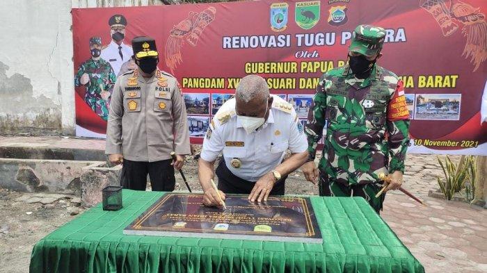 Pemugaran Tugu Pepera, Gubernur Papua Barat: Anak Cucu Papua Ikut ...